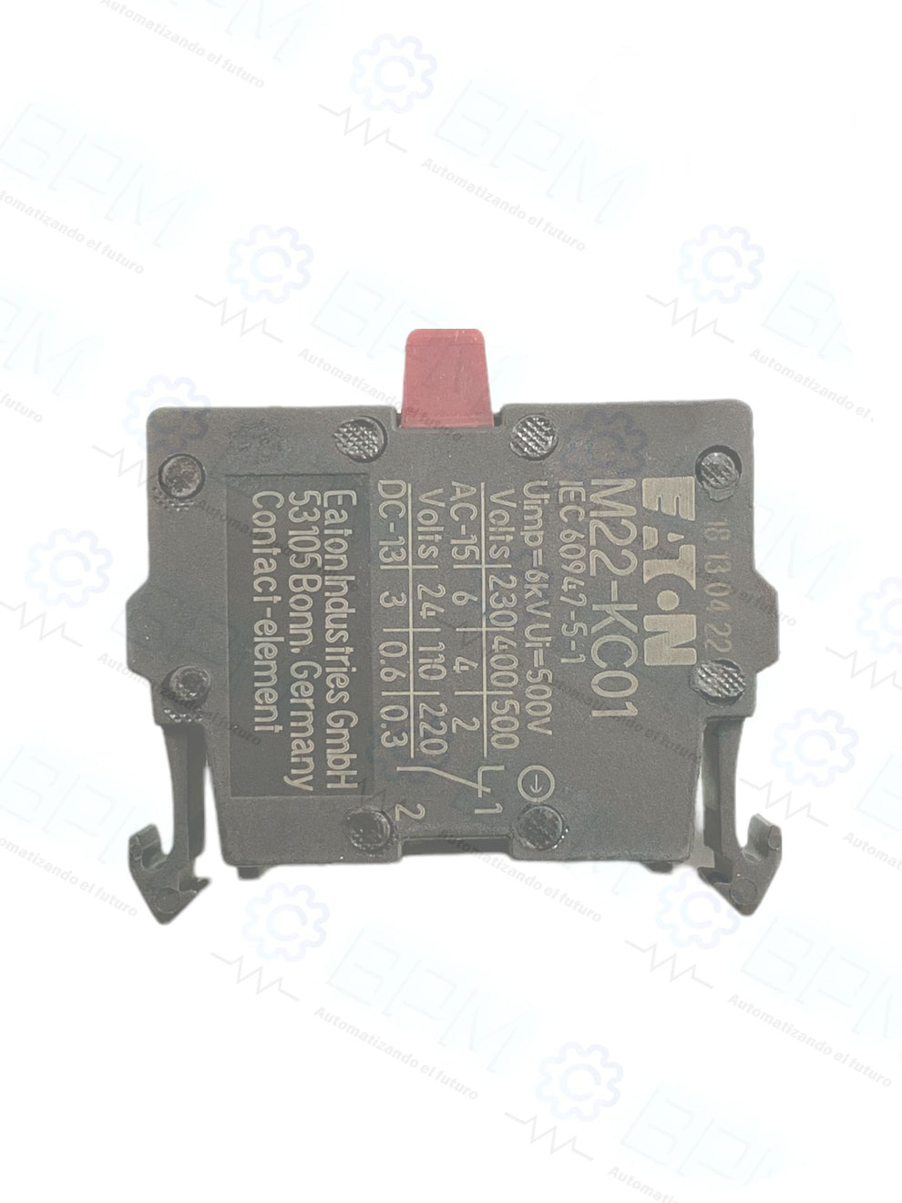 Block de contacto NC posterior – Border Power & Motion