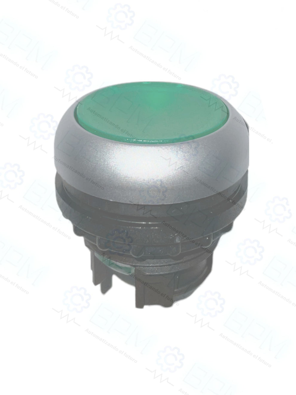 Botón iluminado verde M22-DL-G – Border Power & Motion